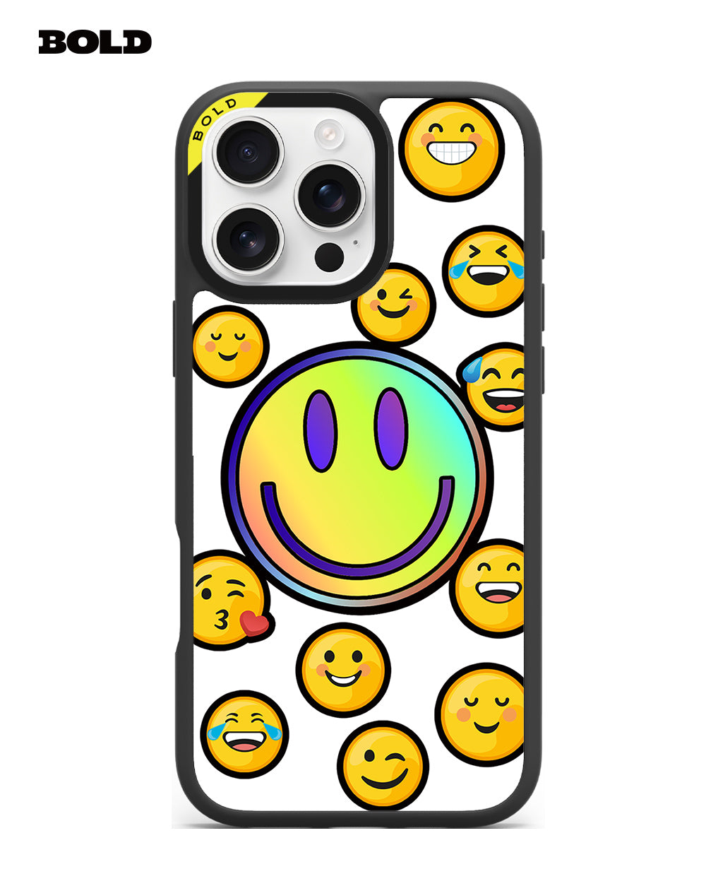 Smiley Face - iPhone 16 Pro – Bold